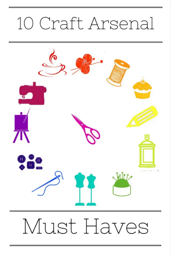 10 Craft Arsenal Must Haves | Thrifted & Taylor'd