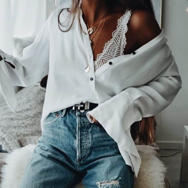 5 Ways to Style A Button Down Shirt | Katie Taylor Home | Thrifted ...