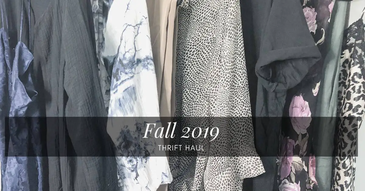 Fall Thrift Haul | Fall 2019 Trends Plus Closet Staples - Thrifted ...