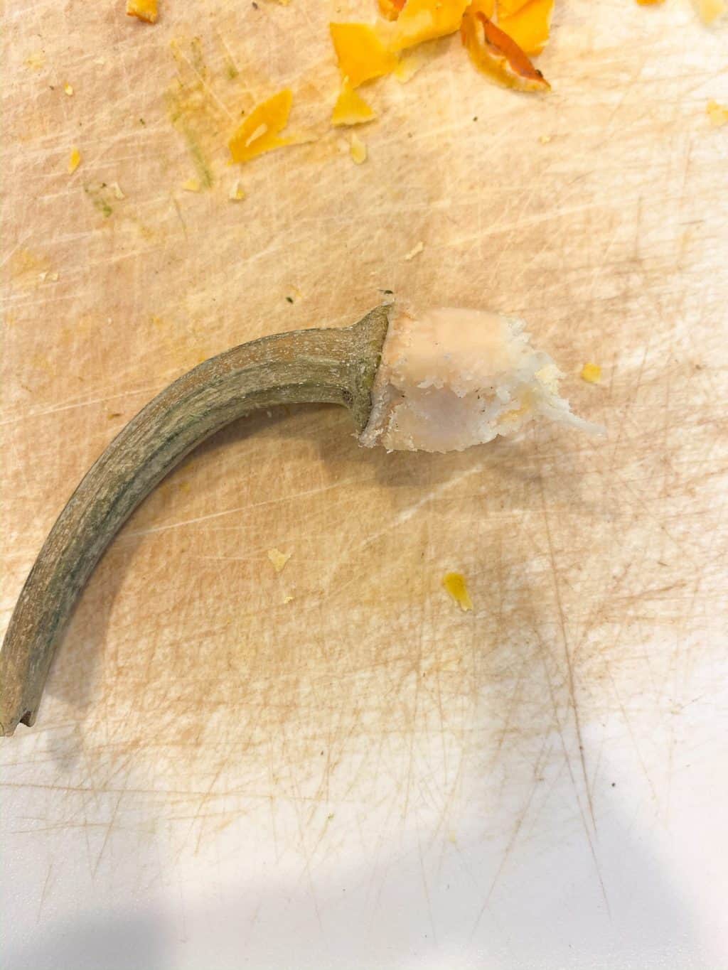 10 Minute Pumpkin Stem DIY | Transform Your Faux Pumpkins | Thrifted ...