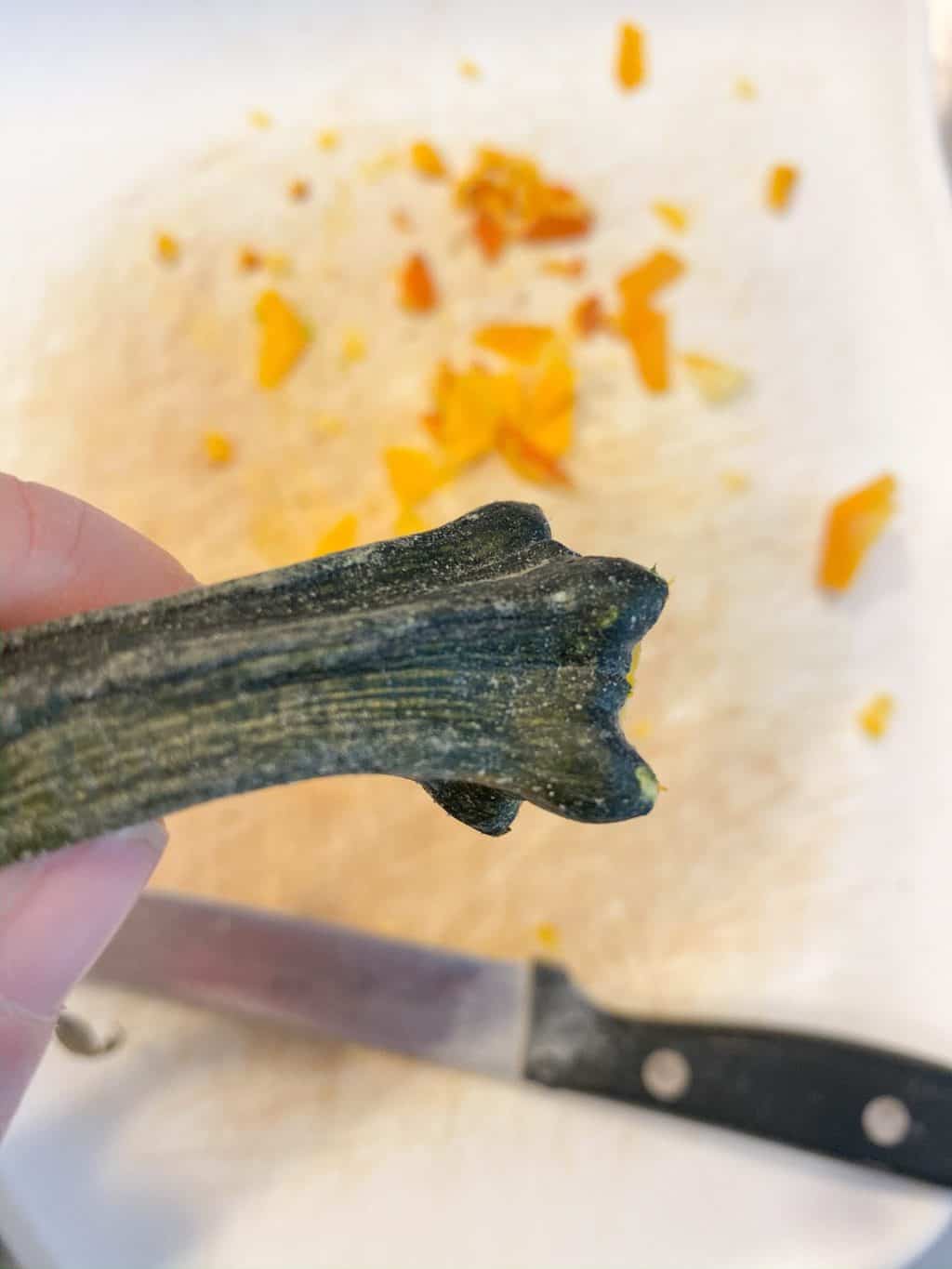 10 Minute Pumpkin Stem DIY | Transform Your Faux Pumpkins | Thrifted ...