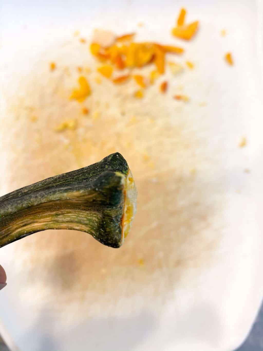 10 Minute Pumpkin Stem DIY | Transform Your Faux Pumpkins | Thrifted ...