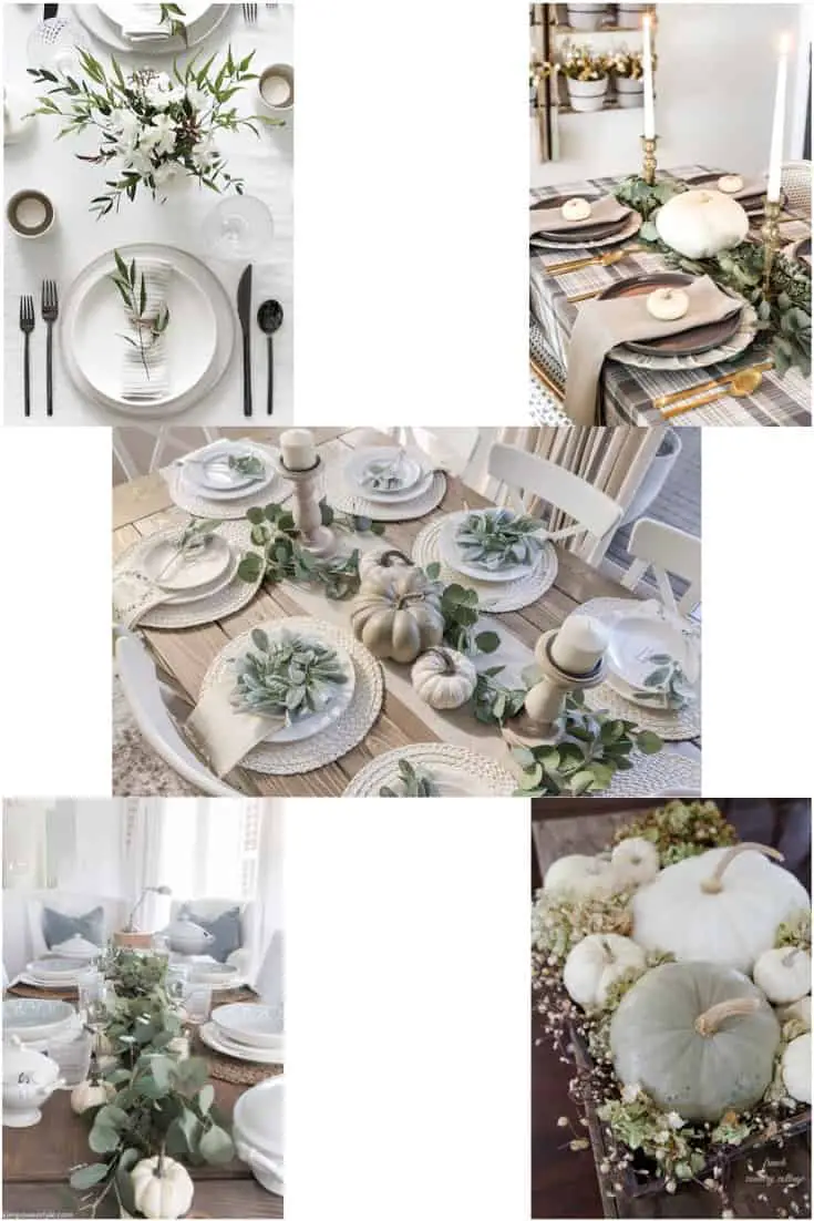Modern Farmhouse Thanksgiving Tablescape | Here’s How To Get It ...