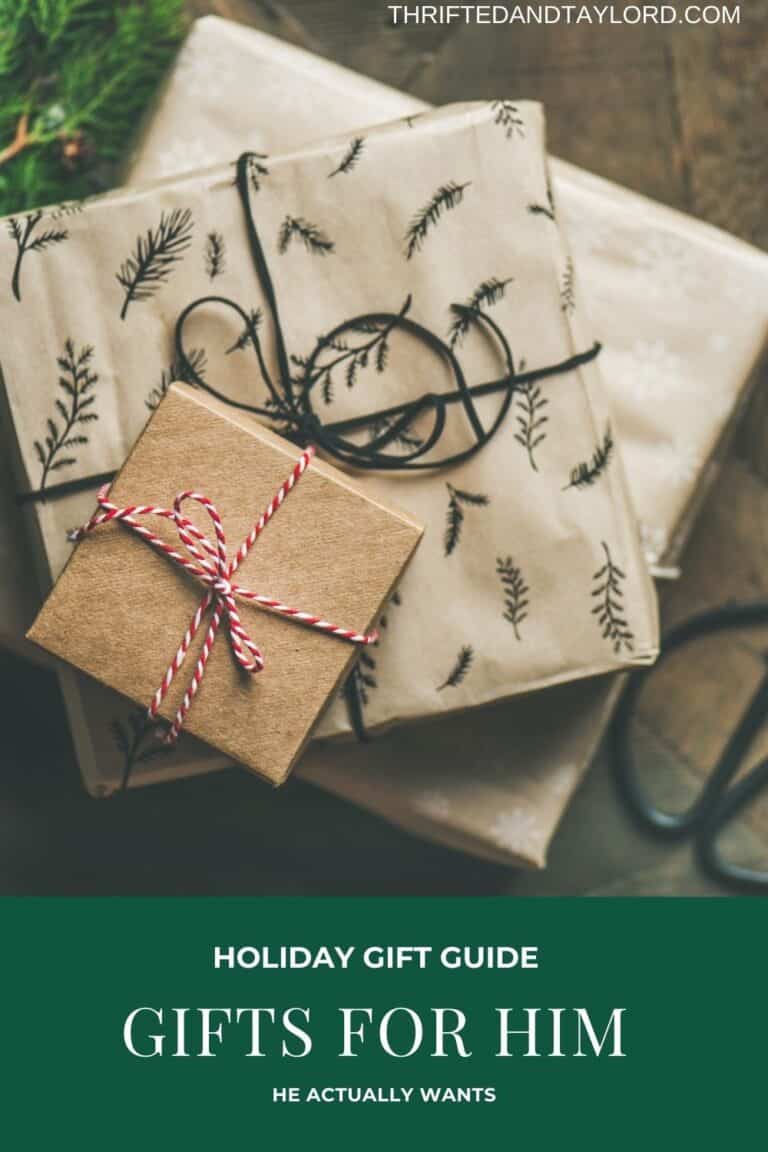 Gifts For Him He Will Actually Use | Holiday Gift Guide | Katie Taylor ...
